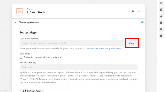Mapping conversion attribution data with Webhook - Appfromlab
