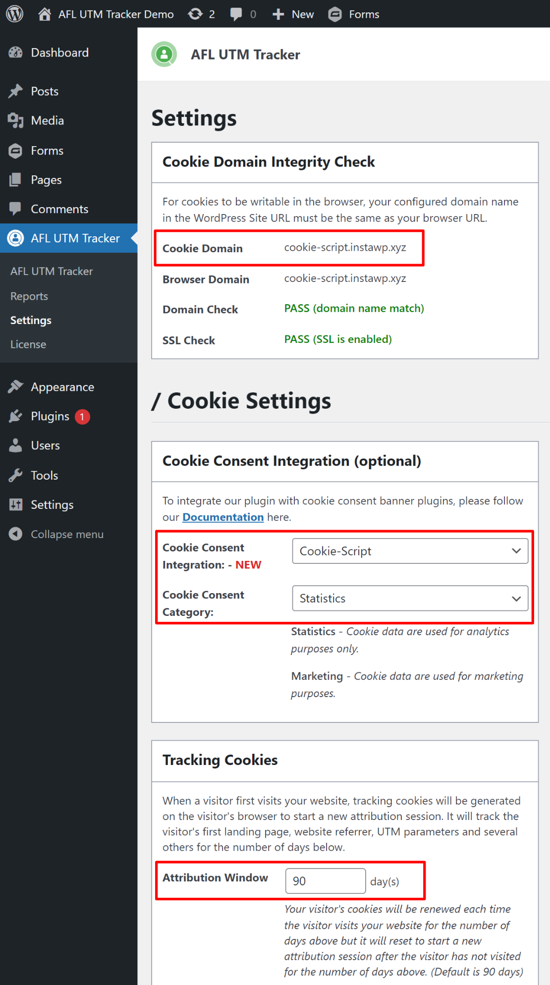 Cookie-Script Integration - Appfromlab